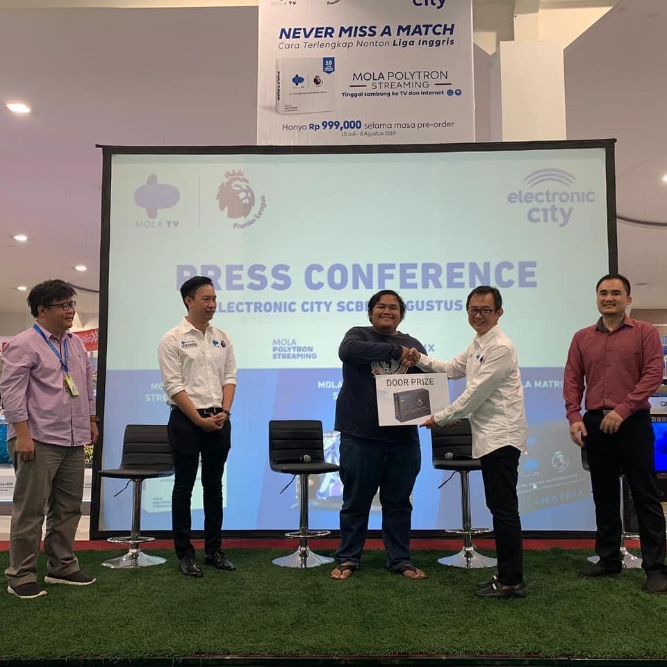 CISC Hadiri Acara Peluncuran Mola TV - Official Chelsea Indonesia ...