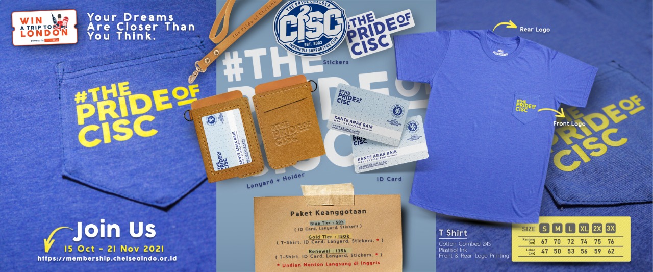 Pendaftaran Anggota CISC diBuka Tanggal 15 Oktober 2021 - 21 November ...